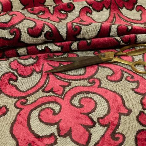 Purple Floral Fabric Yorkshire Fabric Shop