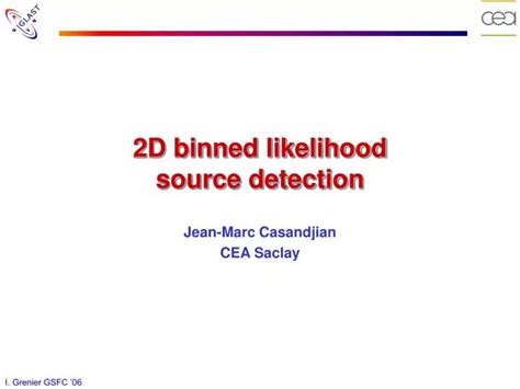 ppt 2d binned likelihood source detection powerpoint presentation