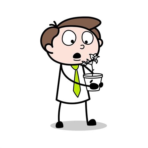 Premium Vector Asset Of A Young Businessman Cartoon Character