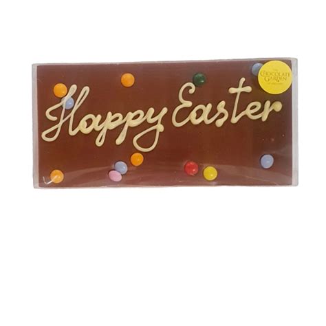 Happy Easter Milk Chocolate Bar Festive Treat