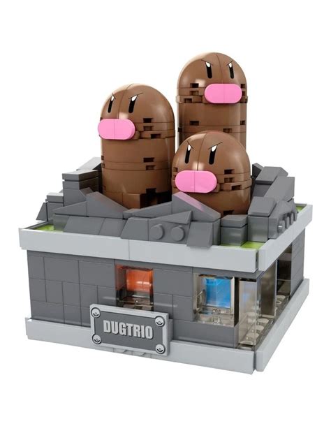 Mega Brands Showcase Pokemon Mini Motion Dugtrio Myer