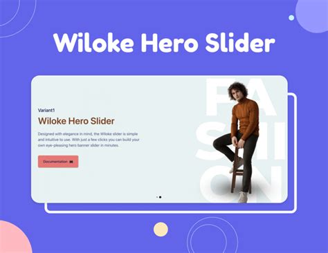 wiloke hero slider widget for elementor wp plugins ft league