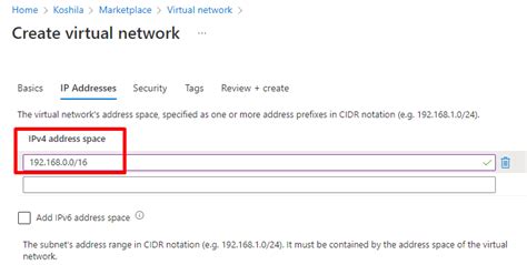 deploying azure virtual network
