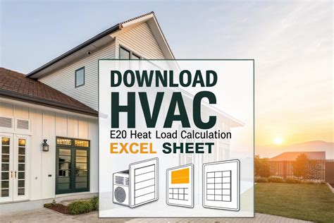 E20 Heat Load Calculation Excel Sheet Free Mep Details