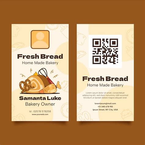 Bread Card Design Vectors And Illustrations For Free Download