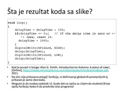 Arduino Programiranje 2020 Skripta Za Pdf