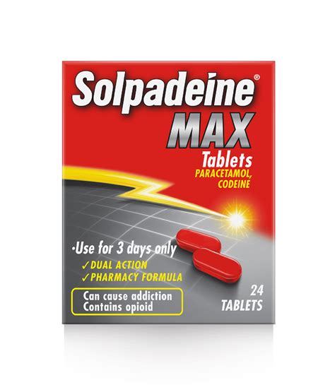 Solpadeine Max Tablets Pain Relief British Chemist