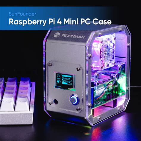 Mua Pironman Mini Pc Case For Raspberry Pi Aluminum Alloy Tower Case