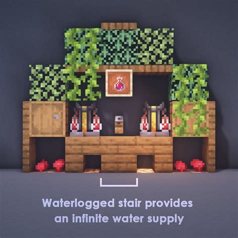 Decorative Brewing Station In Minecraft