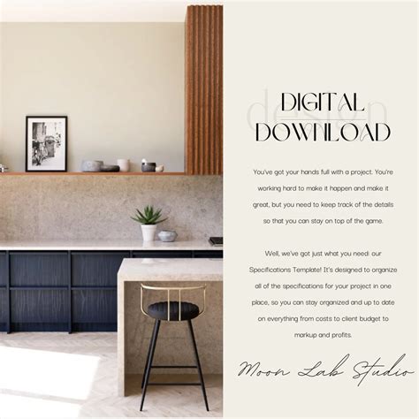 Interior Design Specifications Template Excel Template Ffe Interior Designers Project