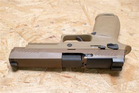 Sig Sauer P320 M17 9mm Police Trade In Pistol With Ambidextrous Safety