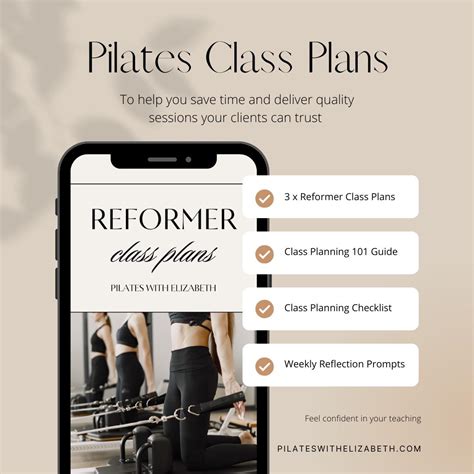 Reformer Pilates Class Plans Set Of 3 Plans Plus Essential Planning