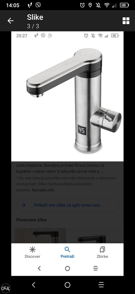 Rovus Cesma Za Kupatilo Česme Olxba