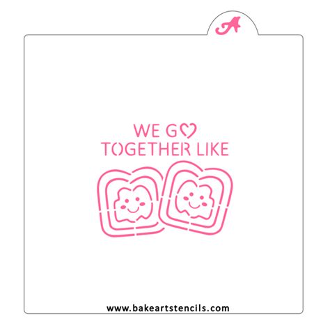 Valentines Pyo Stencils Bakeartstencils