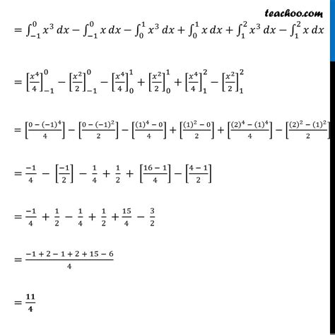 Example 28 Evaluate Integral 1 2 X3 X Dx Examples