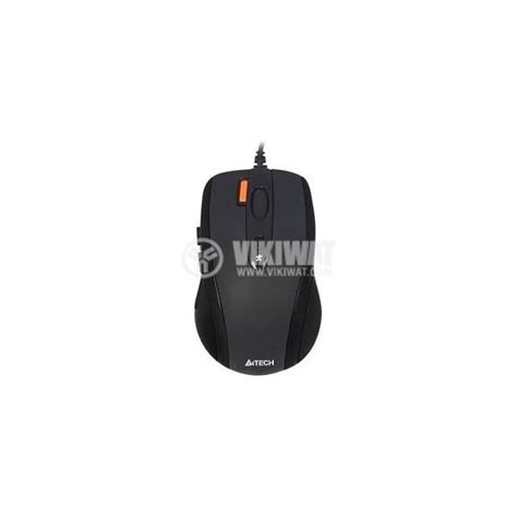 Optical Mouse A4TECH N 70FXS 6 Buttons USB Black VIKIWAT