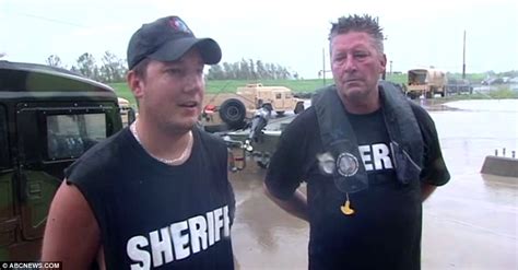 Hurricane Isaac 2012 Jesse Shaffer And Son Hailed As Heroes In