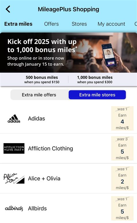 How To Earn Miles Shopping With Uniteds Mileageplus X App