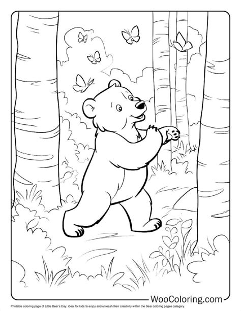 Little Bear Coloring Sheets
