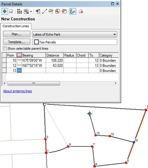 Splitting Parcels Using Construction Lines—arcmap Documentation