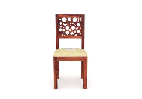 Buy Kate Dining Chair Set Of 2 Teak Finish Online In India Urbanwood
