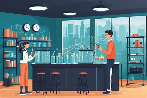 Premium Photo Lab Section Students Conducting Experiments On Behavior Of Sound Waves Premium Photo Lab Section Students Conducting Experiments On Behavior Of Sound Waves