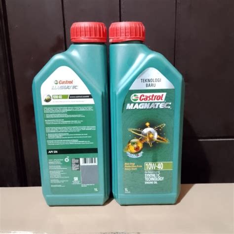 Jual Oli Mesin Castrol Magnatec 1liter 10w 40 Synthetic Technology Oli