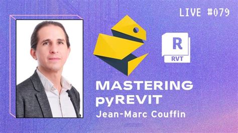 Jean Marc Couffin On Linkedin Mastering Pyrevit With Jean Marc Couffin