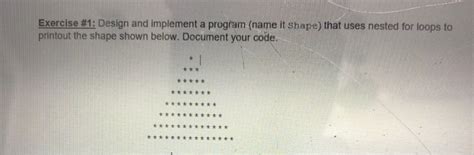 Solved Exercise Design And Implement A Program Name It Chegg