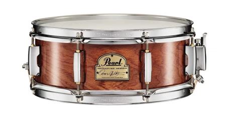 Caixa Para Bateria Omar Hakim Signature Oh 1350 Pearl 13x5 Mogno