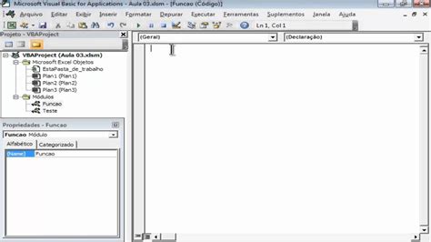 Curso De Visual Basic Aula 05 Criando Uma Função Youtube