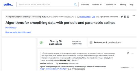 Algorithms For Smoothing Data With Periodic And Parametric Splines