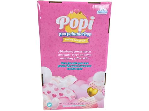 Boneca Popi De 25 Cm Com Refresco Rosa Juguetilandia