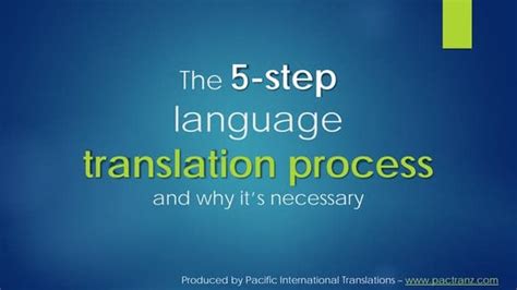 Stages Of Translation By Ami Sojitra Ppt