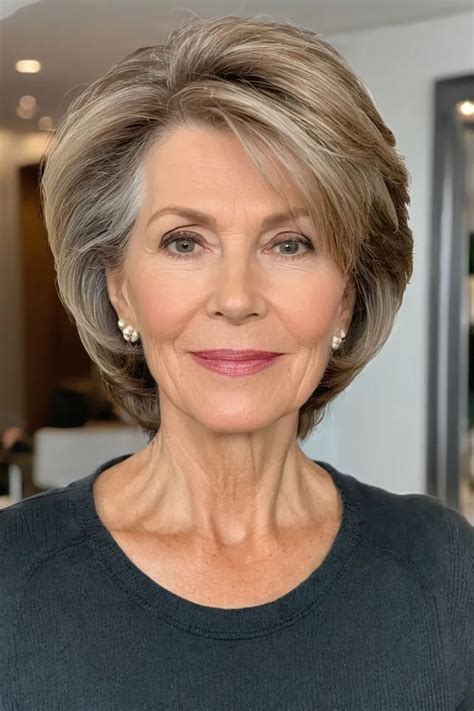 48 Hairstyles For Women Over 70 In 2025 Short Hair Cuts Short Bob