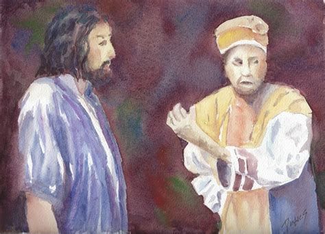 Jesus Heals The Man With The Withered Hand Print Christian Art Print