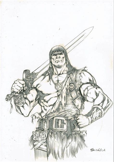 Conan The Slayer Comic Art Conan Comics Comic Artist