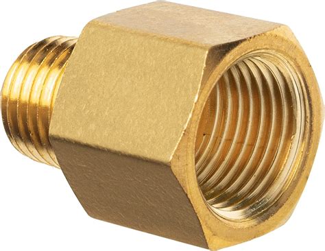Juwo Brass Pipe Fitting 14 Npt Male X 38 Npt Female