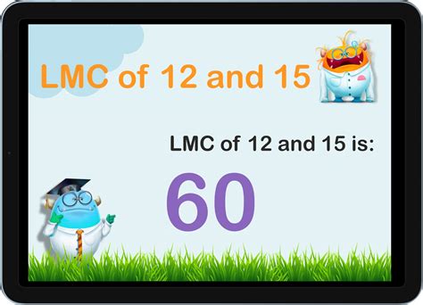 Lcm Of 12 And 15 Exploring The Different Methods