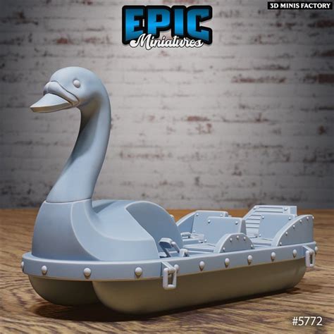 Swan Boat V2 De Epic Miniatures Grand Carnival Blitz Accessoires
