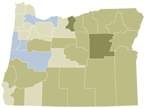 File 2024 Oregon Ballot Measure 116 Results Map By County Svg Wikipedia