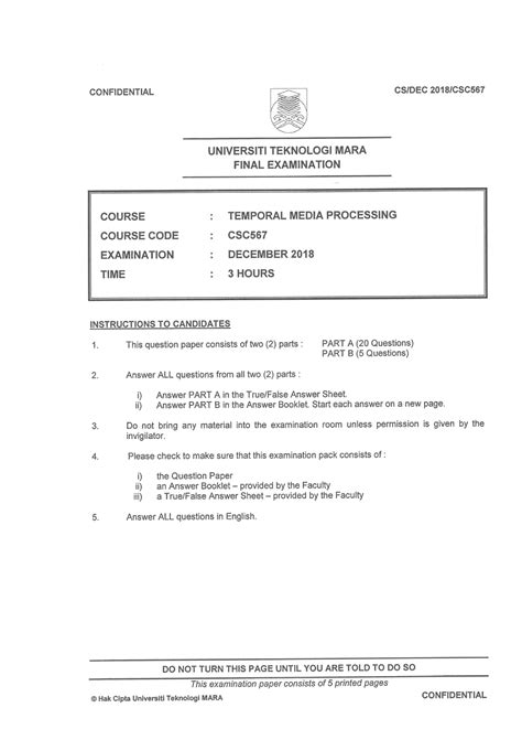 Faculty Computer Sciences And Mathematic 2019 Session 1 Degree Csc567
