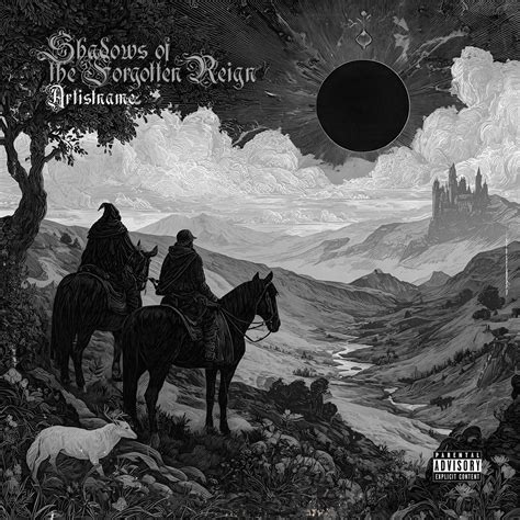 Shadows Of The Forgotten Reign Dark Fantasy Album Cover Art