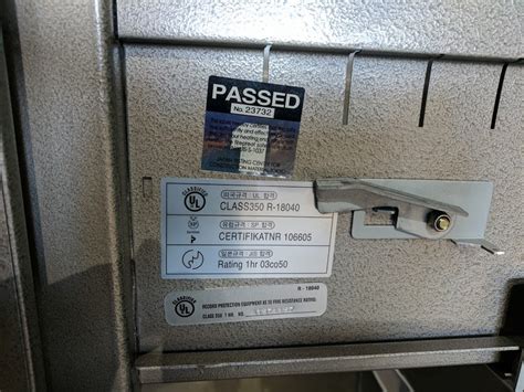 Fireproof 4 Drawer Firemaster Safe Used Kgb Security Services