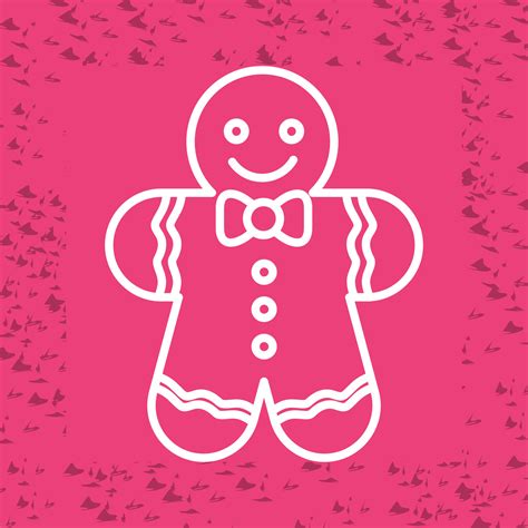 Gingerbread Vector Icon 21897317 Vector Art At Vecteezy