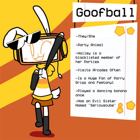 Goofball Ref Sheet And Inspiration Sheet By Bittybybun On Deviantart