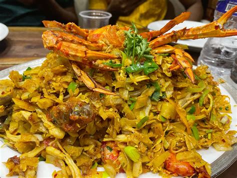 Sri Lankan Kottu Seafood Kottu