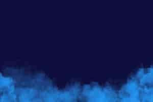 Blue Fog Background