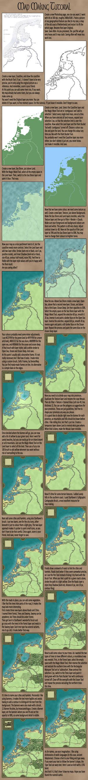 Map Making Tutorial By Seileach On Deviantart