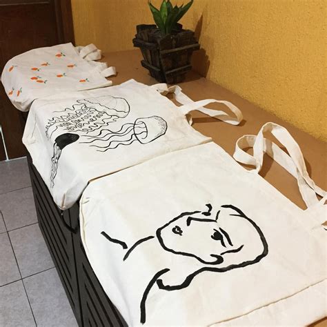 Morralitos Ecológicos Pintados A Mano 🌱 Pide El Tuyo Personalizado Amemos El Planeta🌎